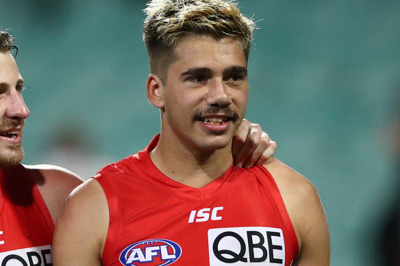 AFL 2020: Elijah Taylor, Sydney Swans star, charged with aggravated assault