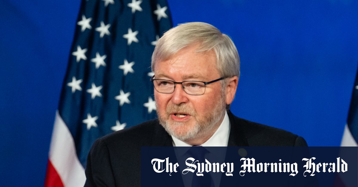 Kevin Rudd to serve as next Australian ambassador to US