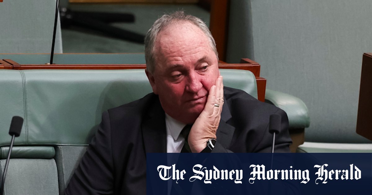 Barnaby Joyce denies allegation he shouted at Nationals staffer ...