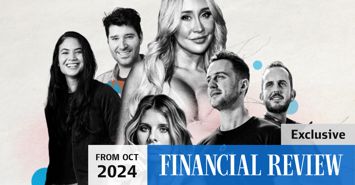 AFR Young Rich List 2024, the full list of 100: Wealth of Australia’s ...