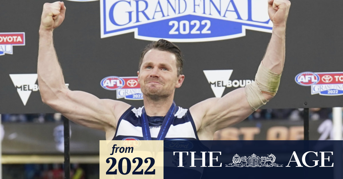 AFL grand final 2022: Patrick Dangerfield embraces the moment as he ...