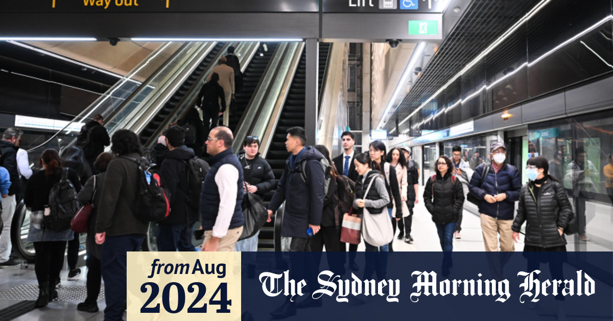 Sydney Metro opening: New line welcomes 40,000 commuters, faces test as ...