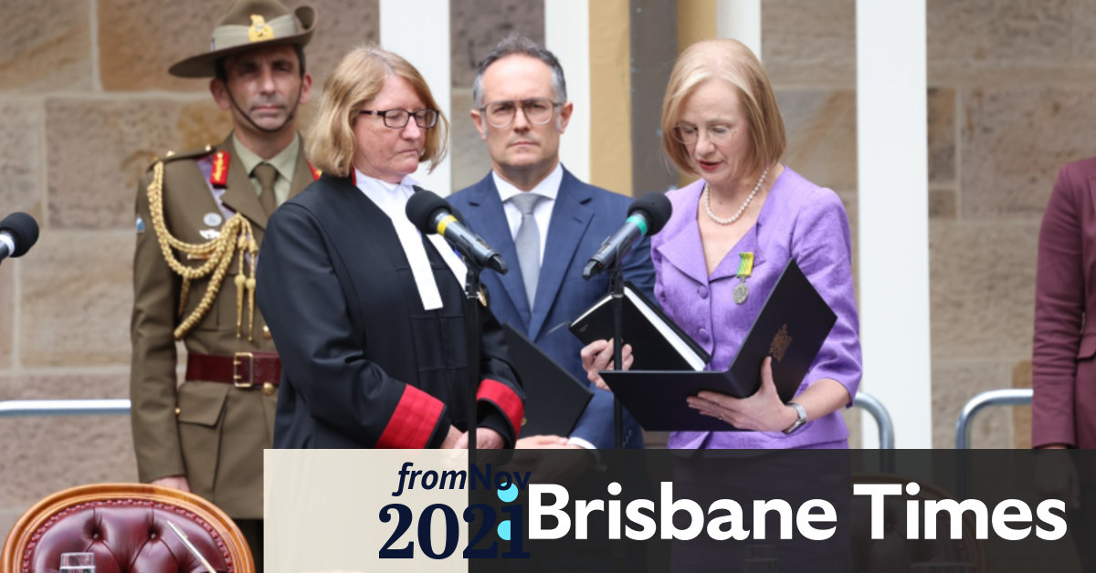 Jeannette Young sworn in as Qld Governor as acting CHO promises ...