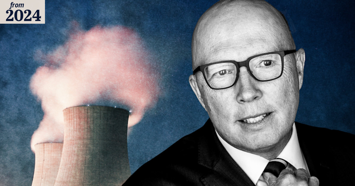Peter Dutton to announce nuclear power plant sites