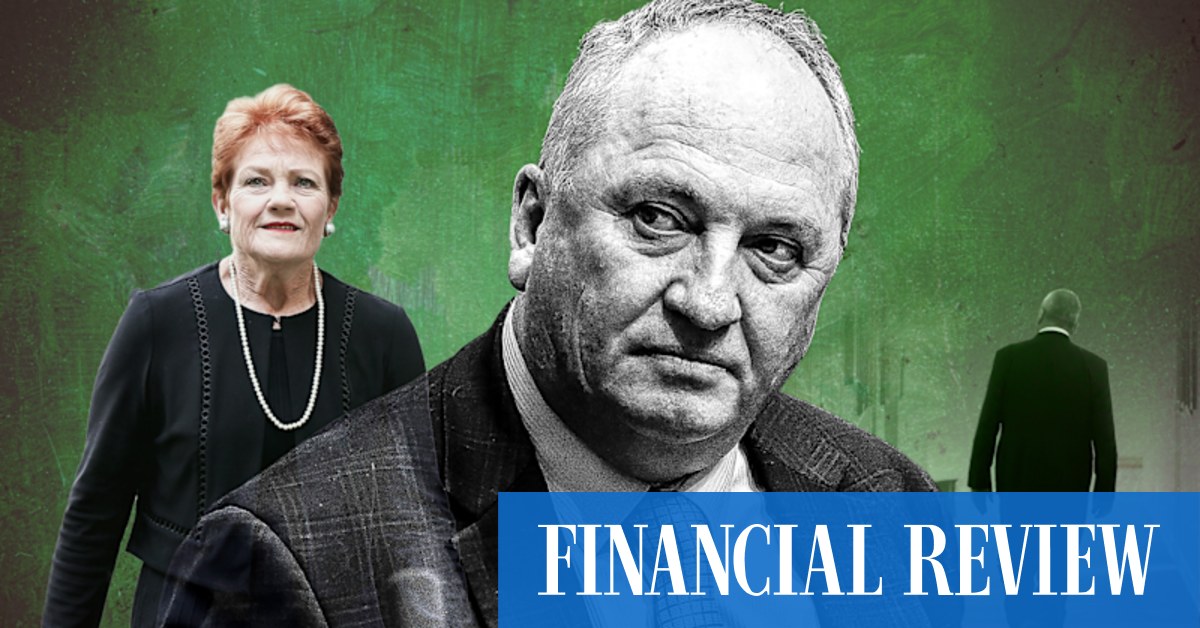 Nationals to move on net zero as Barnaby Joyce prepares to jump ship to ...
