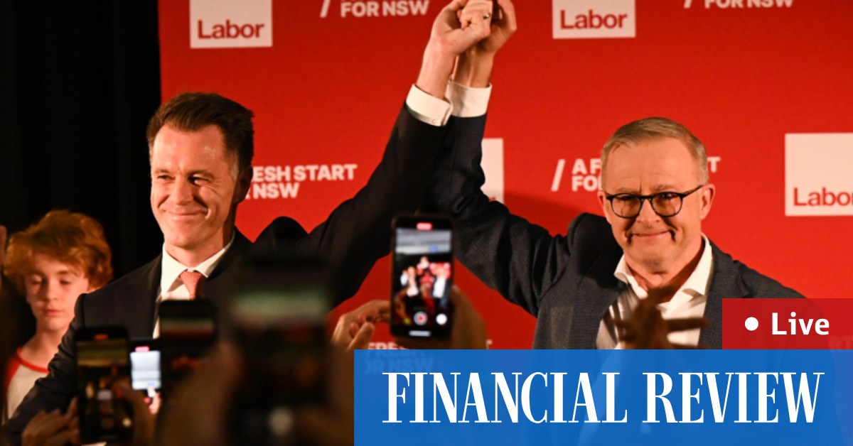 NSW election 2023 updates LIVE: Chris Minns says ‘NSW Labor is back’ in ...