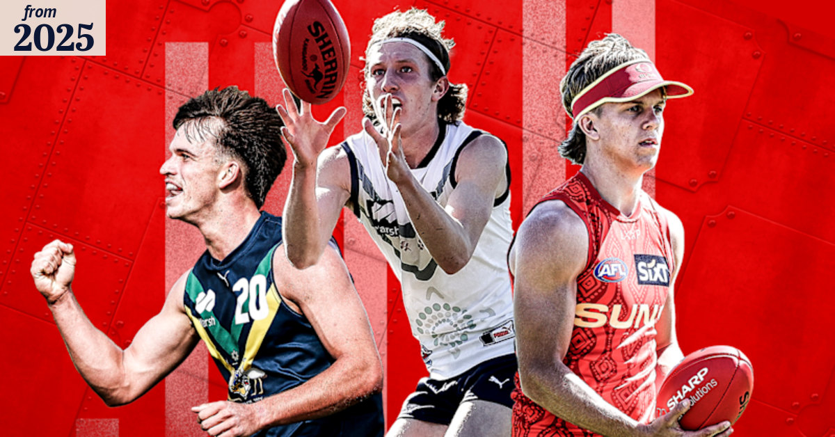AFL draft 2025 rankings: We predict the top 25 selections at this year ...