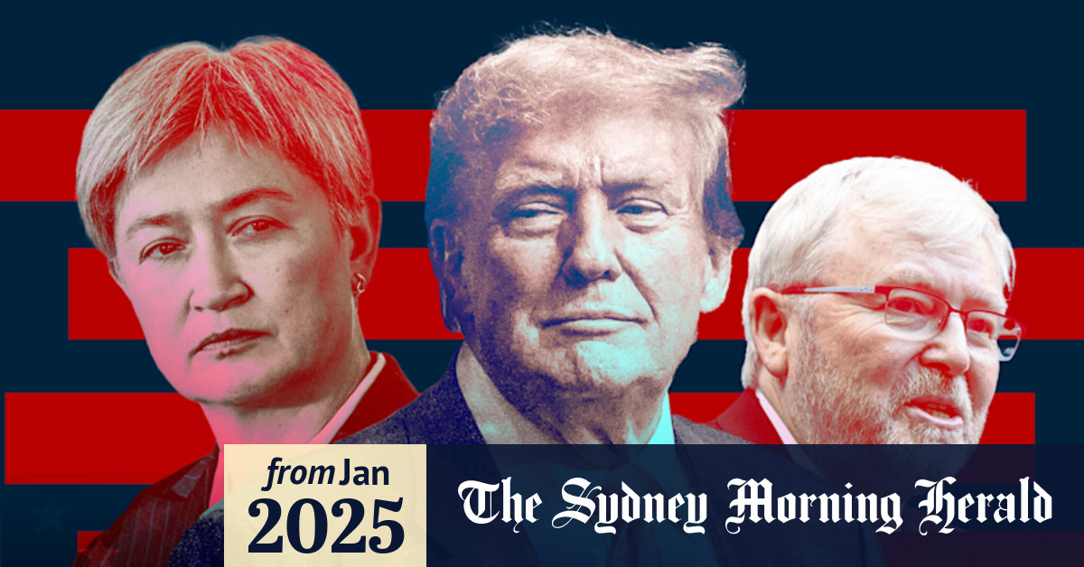 Penny Wong, Kevin Rudd launch Australia’s mission to woo Donald Trump’s ...
