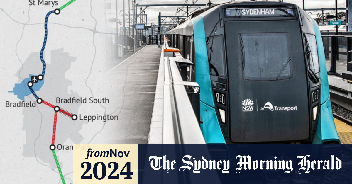 Western Sydney transport ‘needs two missing pieces of metro rail network’