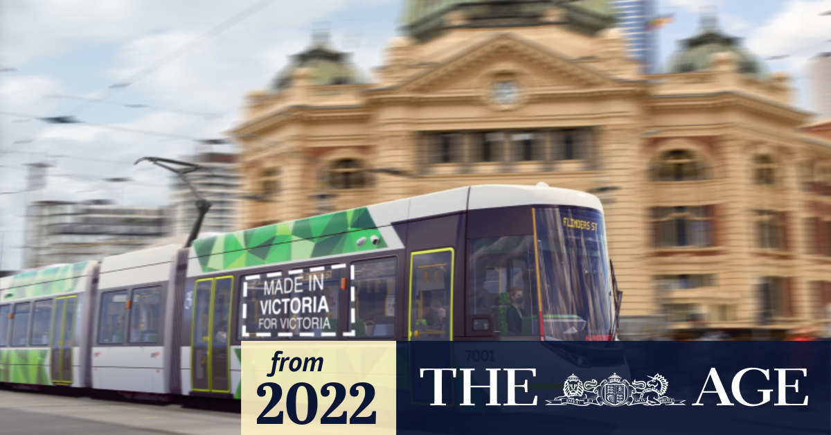 Melbourne trams to be built locally under $1.85b Alstom deal with ...