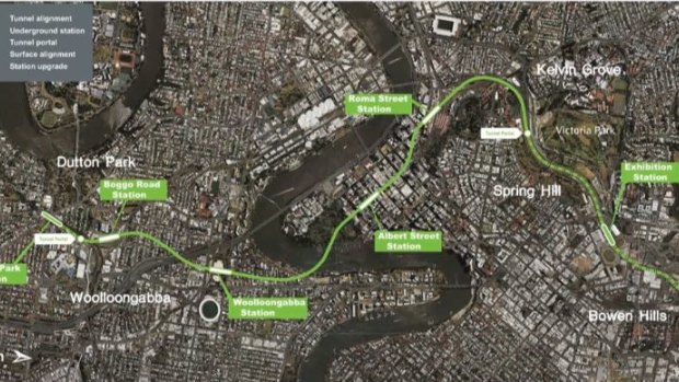 Cross River Rail missing from LNP's transport plan