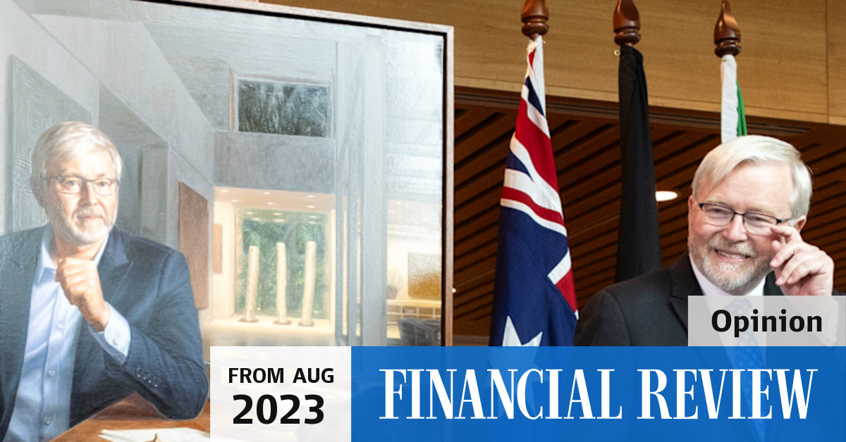 Kevin Rudd portrait: The Mona Ruddster and the art world’s most ...