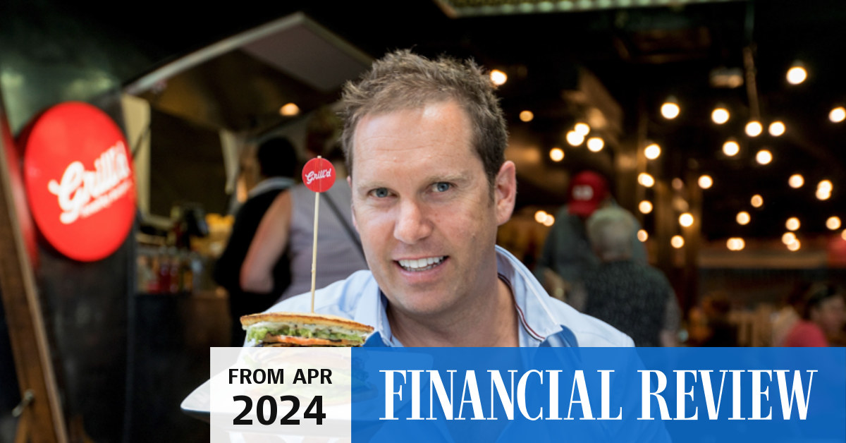 Grill’d boss Simon Crowe tells on himself