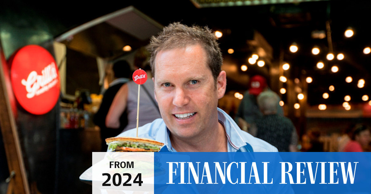 Grill’d boss Simon Crowe tells on himself