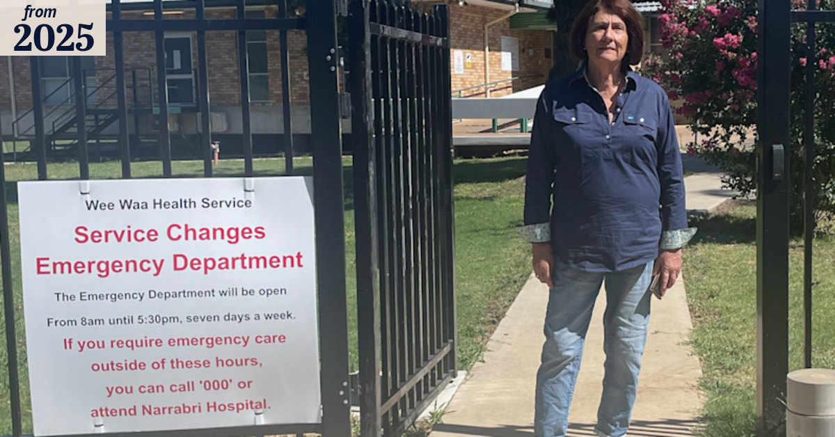 Wee Waa hospital emergency department only open from 8am-5.30pm