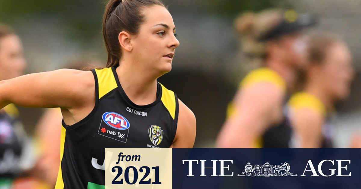AFLW 2022: Why Richmond Tigers’ star Monique Conti was ‘nervous ...