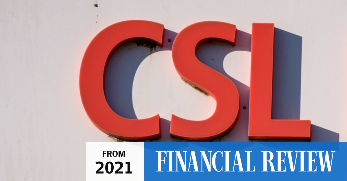 CSL shares dip below $300 as it confirms M&A talks