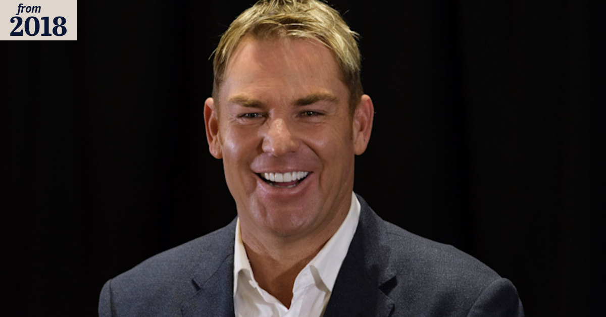 shane warne commentary box