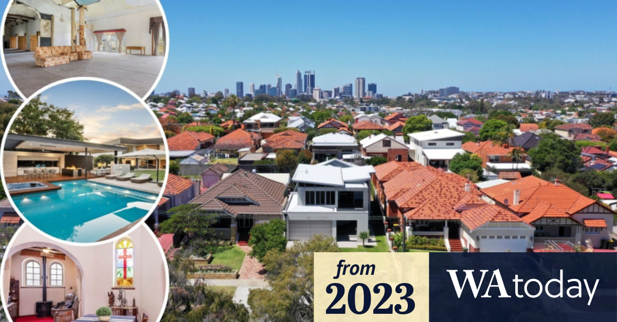 Perth property market: Country churches and a Dalkeith mansion were two ...