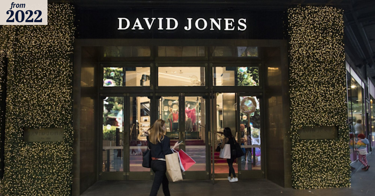 No other store like David Jones: How an Aussie retail icon became a ...