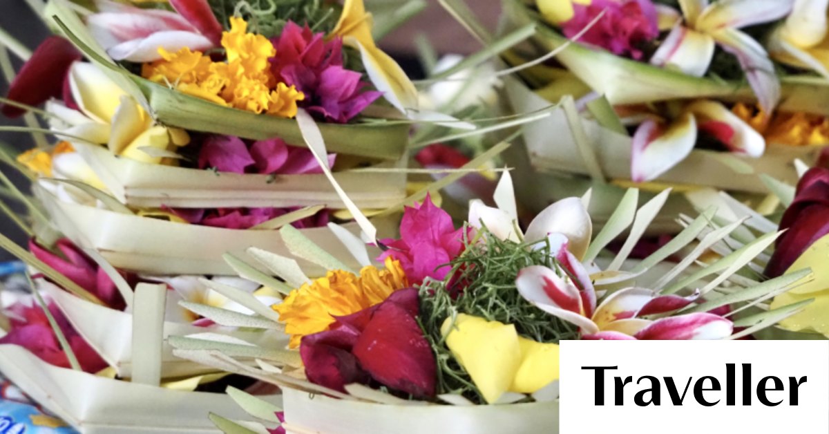 Canang sari: The embarrassingly common thing in Bali most tourists know ...