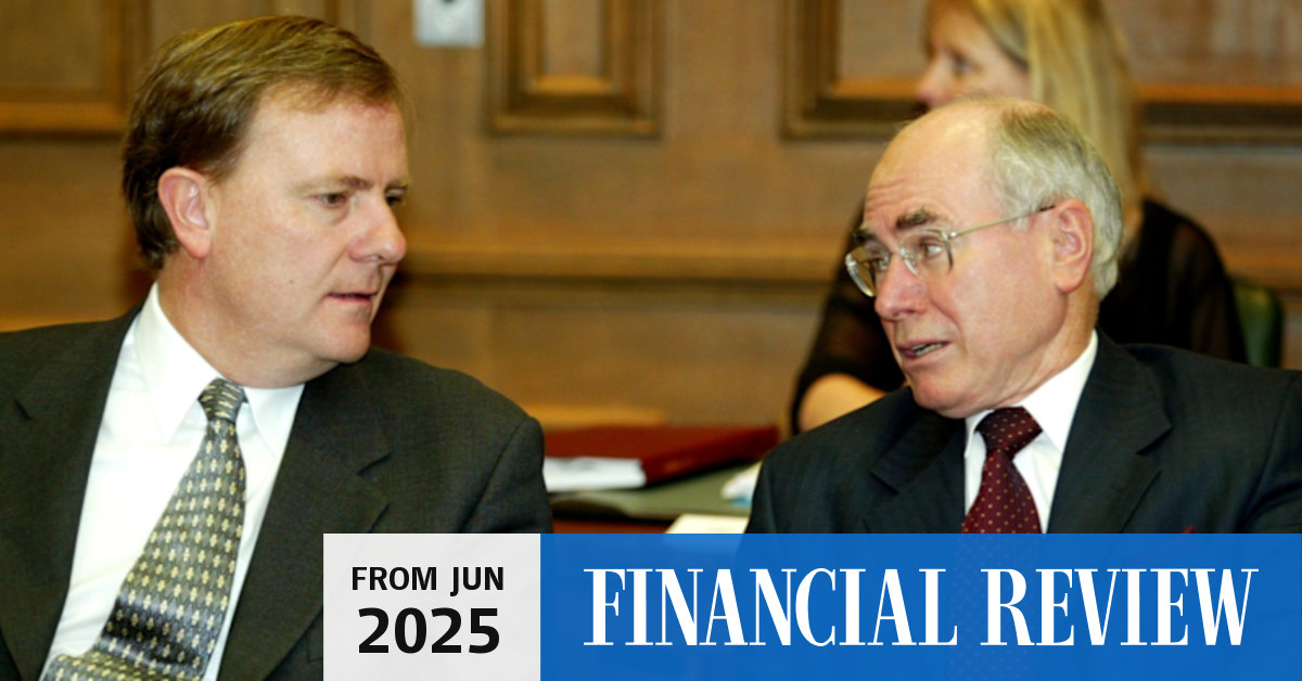 Tax reform: John Howard and Peter Costello have advice for Jim Chalmers ...