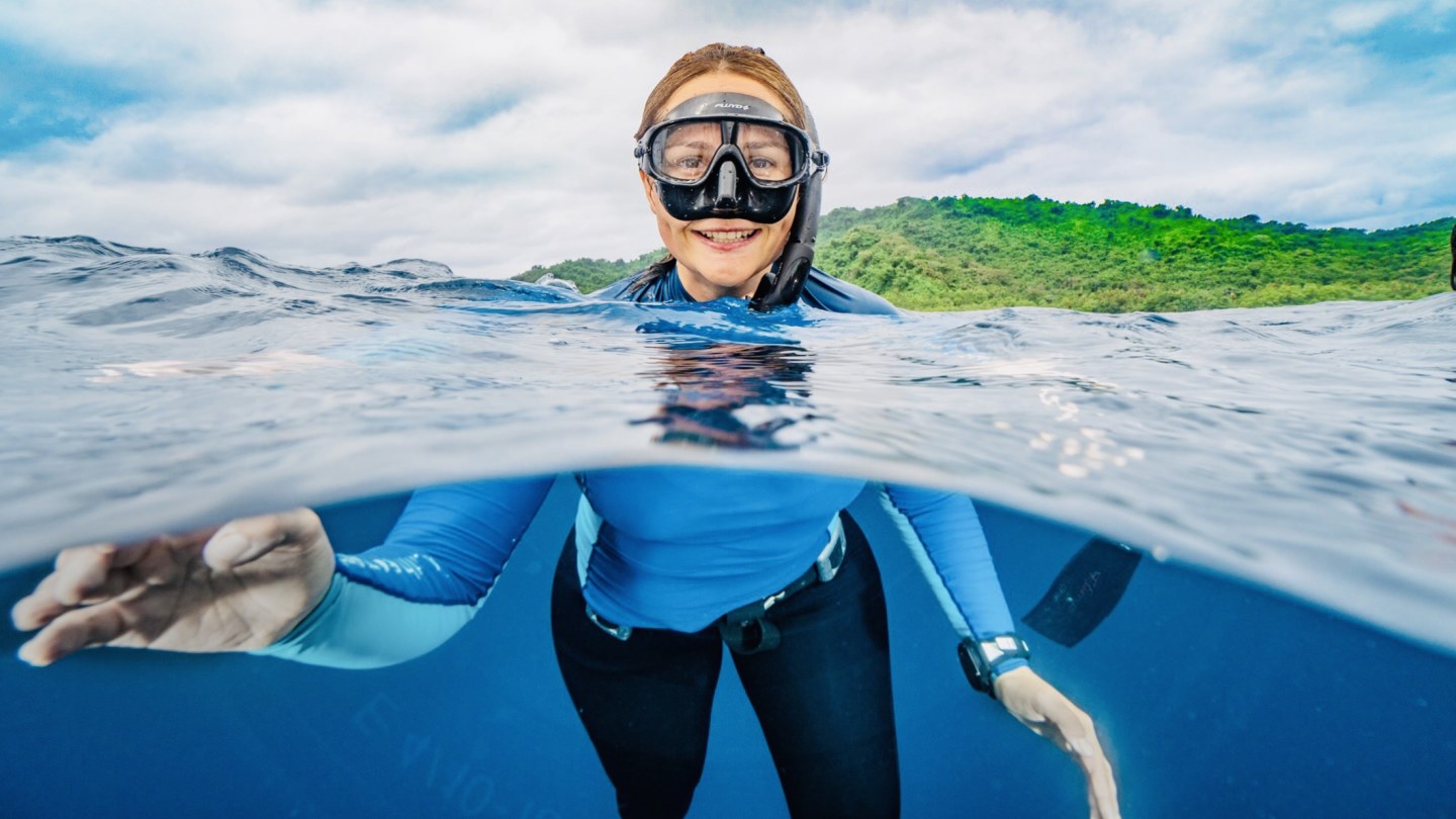 Perth scuba diver Emma Burdett is managing director of marketing agency ...
