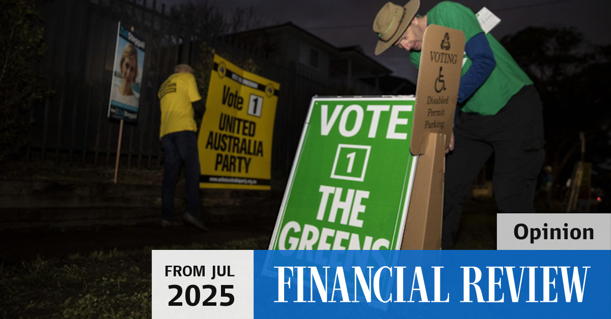 The Greens party is wiping itself off the electoral map