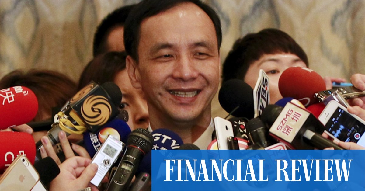 Taiwan opposition party chairman Eric Chu tries to win US support and ...