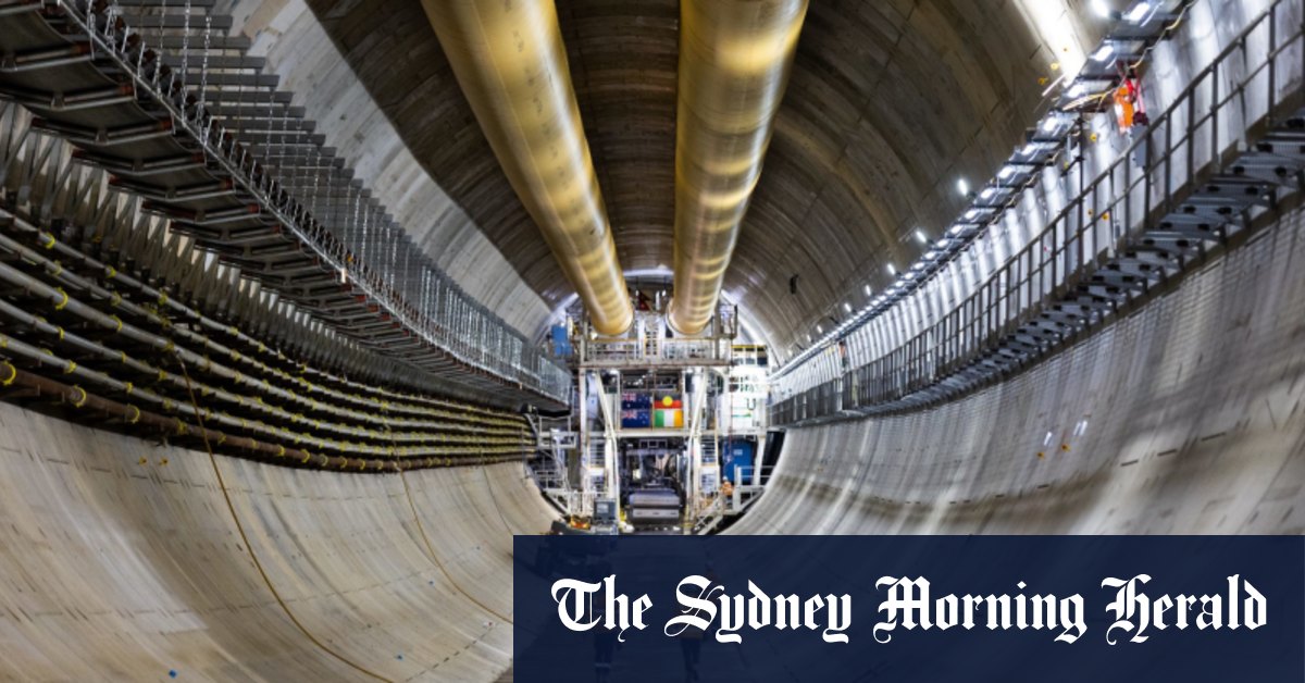 Western Harbour Tunnel: Stage two to extend from Birchgrove - Waverton