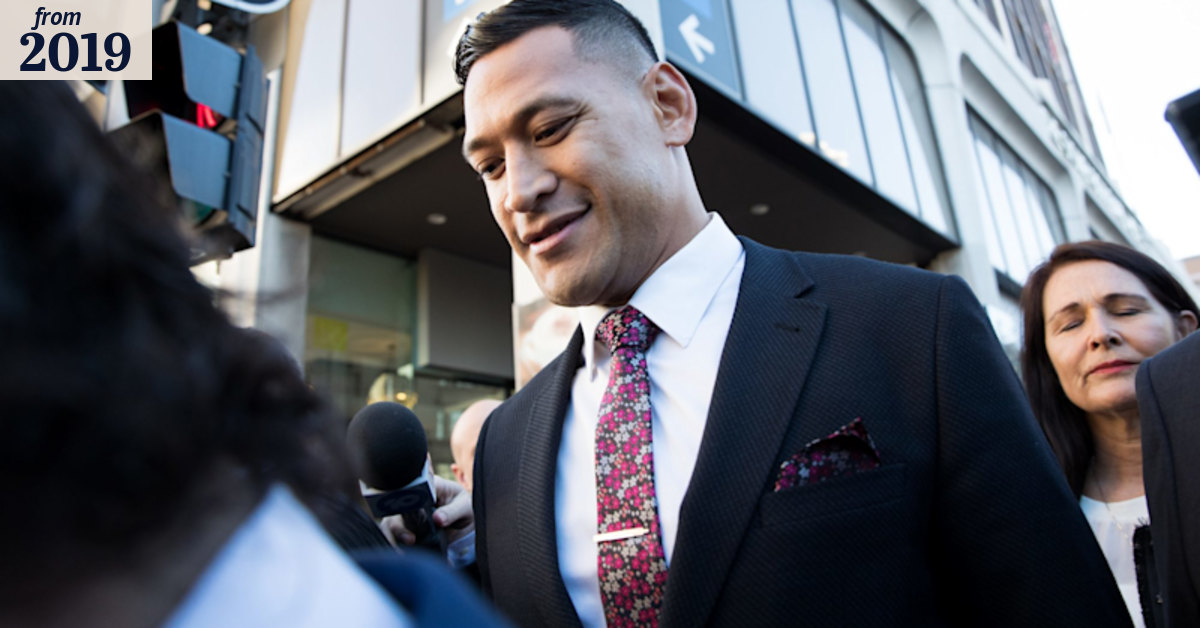 Israel Folau legal fight to collide with Australia's 2019 Rugby World ...