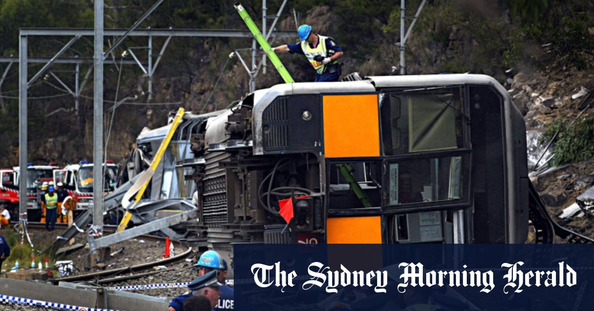 Waterfall crash: NSW train safety system yet to be completed 20 years ...