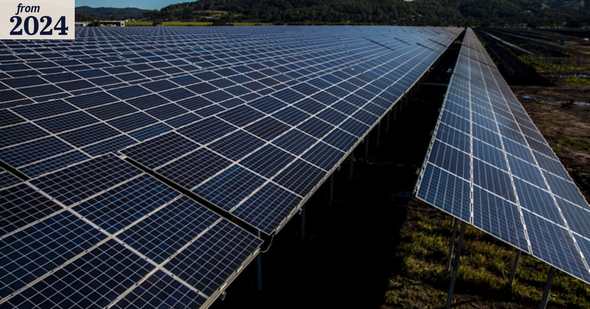Queensland solar farm tapped to power technology giant