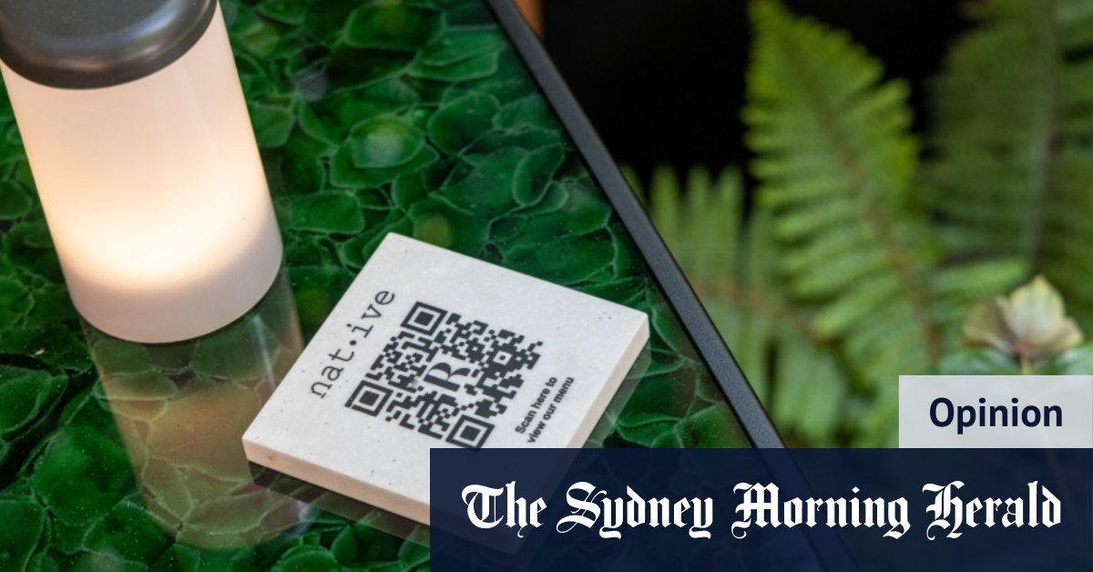 My beef with QR code menus and other digital stomach turners