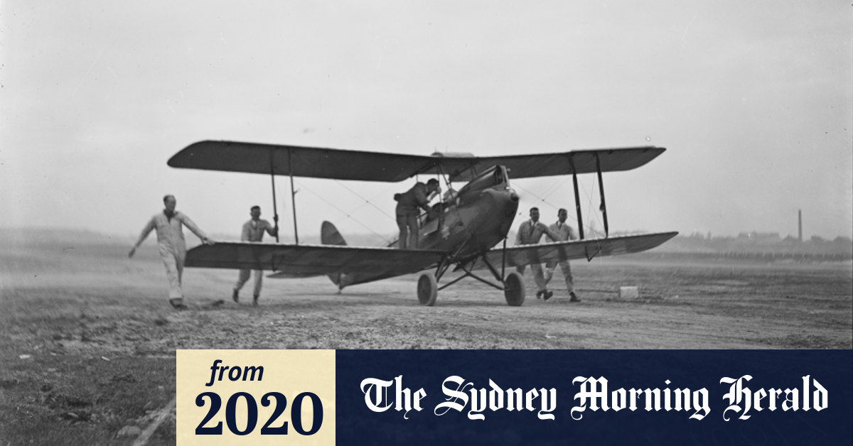 From the Archives, 1930: Long-distance aviator welcomed in Sydney