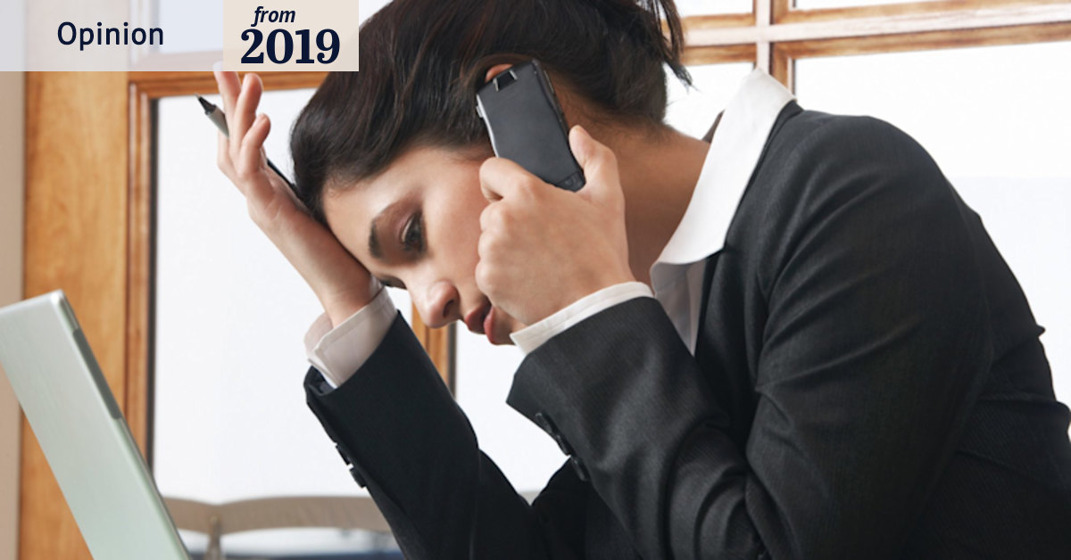 Calling your boss is a bad call, and not just for Millennials