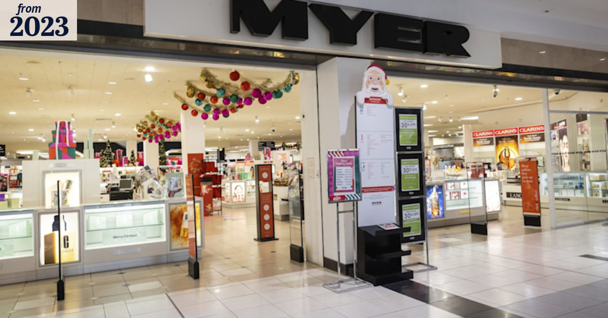 Myer earnings: Spring fashion and suitcases: What shoppers are buying ...