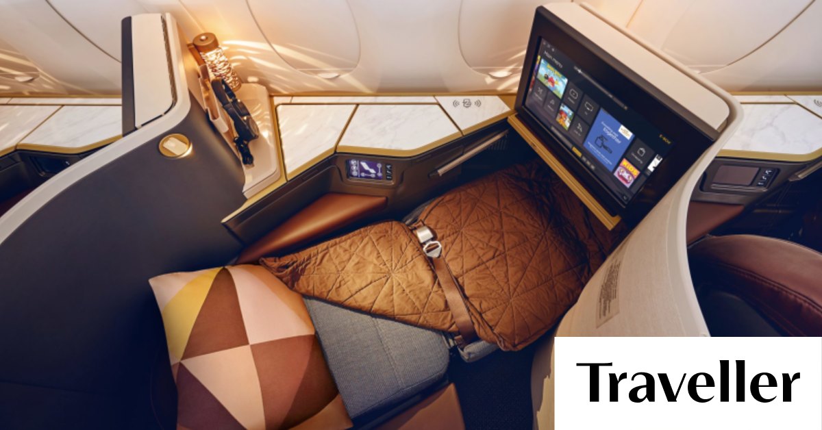 Airline review: Etihad Airways business class, Sydney to Paris via Abu ...