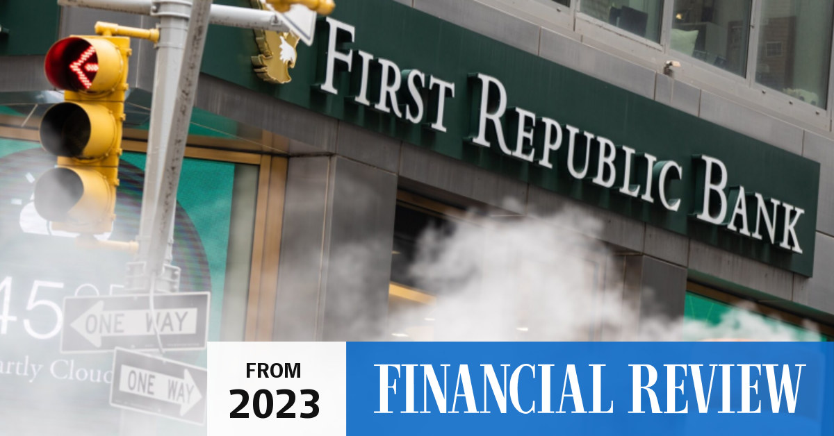 Calm descends on US banks as First Republic shares rally, but deposit ...