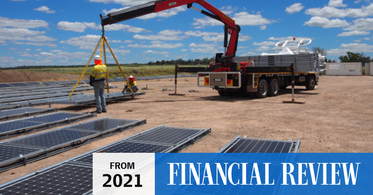 AGL venture to offer hybrid solar-storage to industry