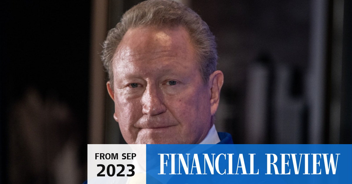 Billionaire Andrew Forrest mourns his father