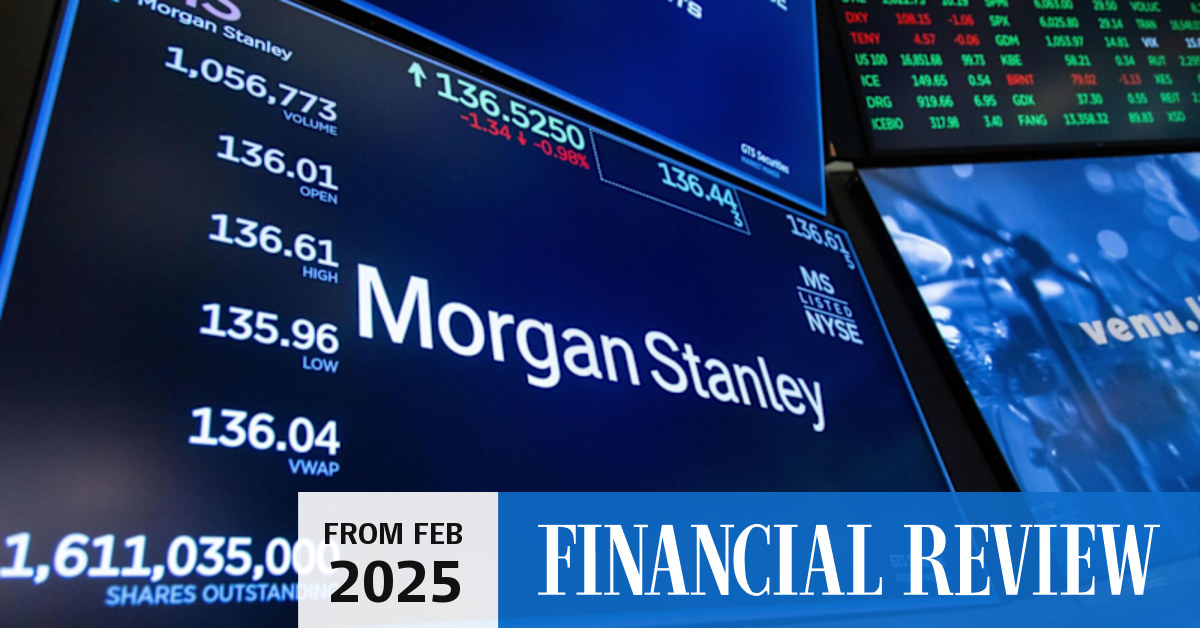 Wall Street: Morgan Stanley loses crown as chief Goldman Sachs rival to ...