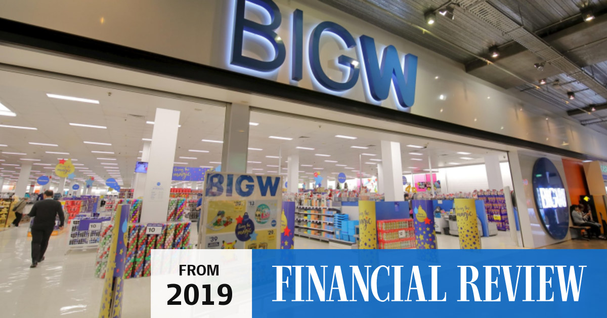 Woolworths finally bites bullet on Big W