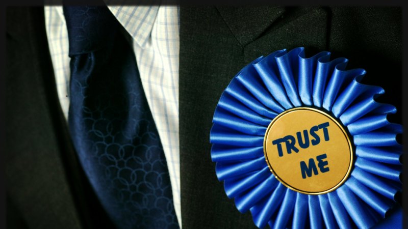 Trust deficit for the system and political parties