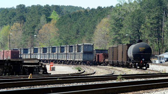 'It smells like death': Tiny US town endures a 'poop train'