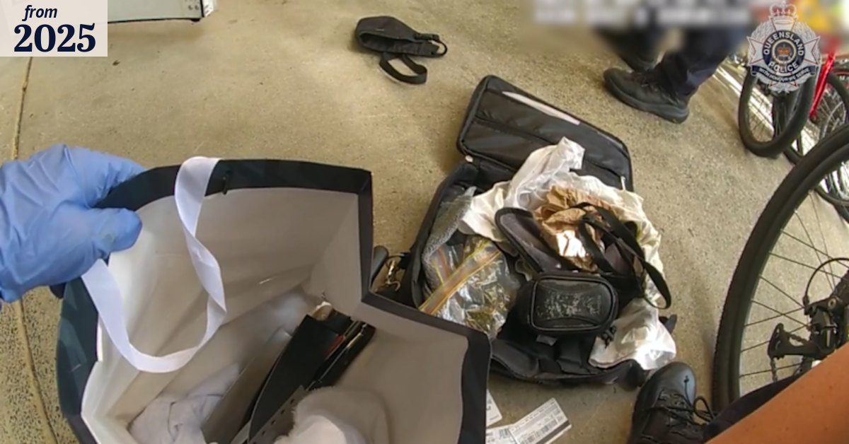 Cache of concealed knives found on Brisbane man