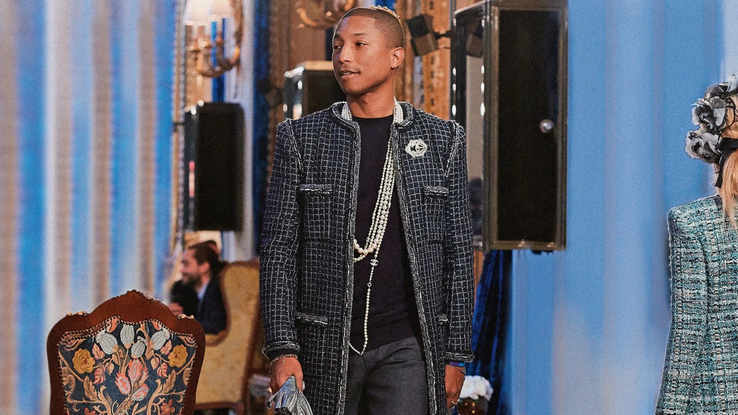 Fashion: Is Pharrell Williams wearing pearls a step too far even for ...