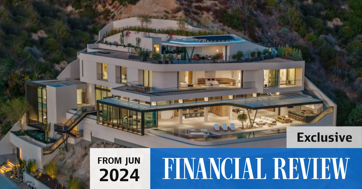 Property developer: $65m LA mansion built by collapsed developer Caydon ...