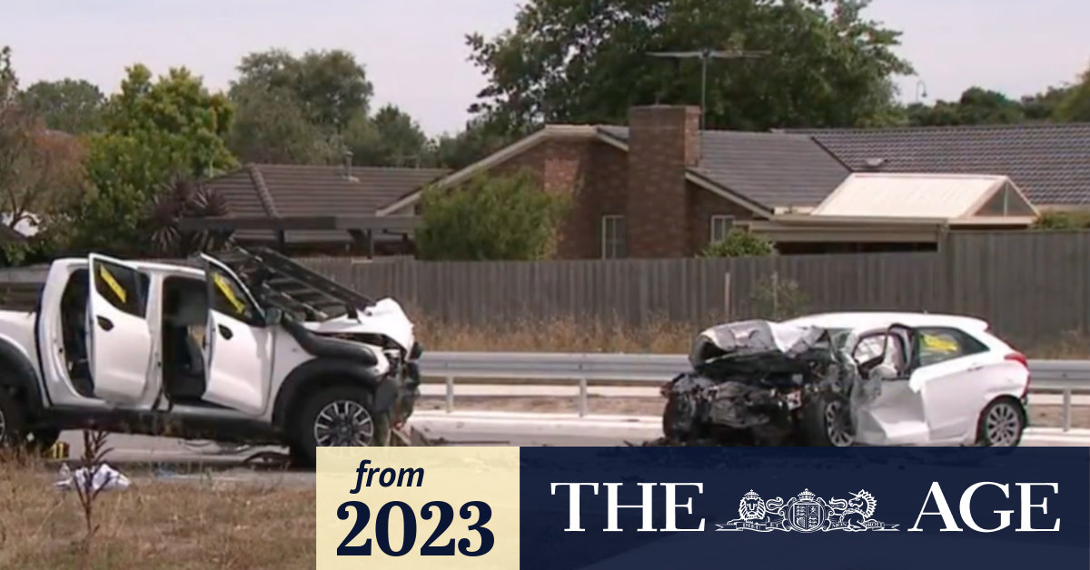 Two dead, five hospitalised in separate Victorian car crashes