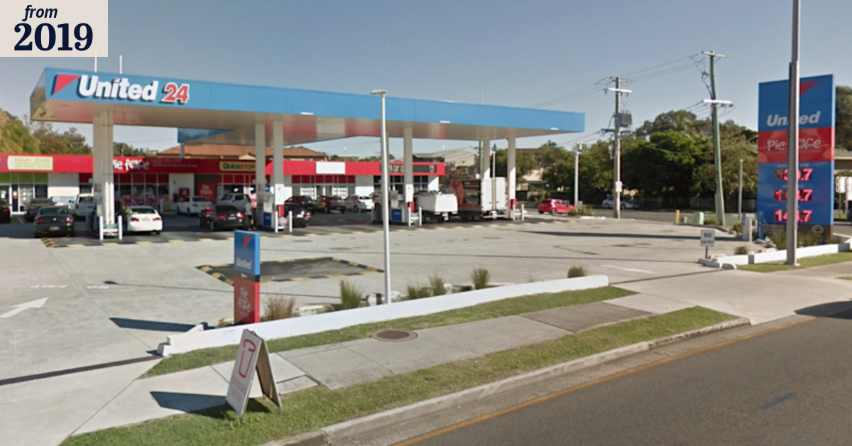 Cop 'thrown over bonnet' while trying to stop Gold Coast petrol thief